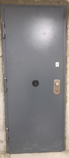 15-minute cold intrusion door outer view + combination - דלתות ירושלים בע"מ