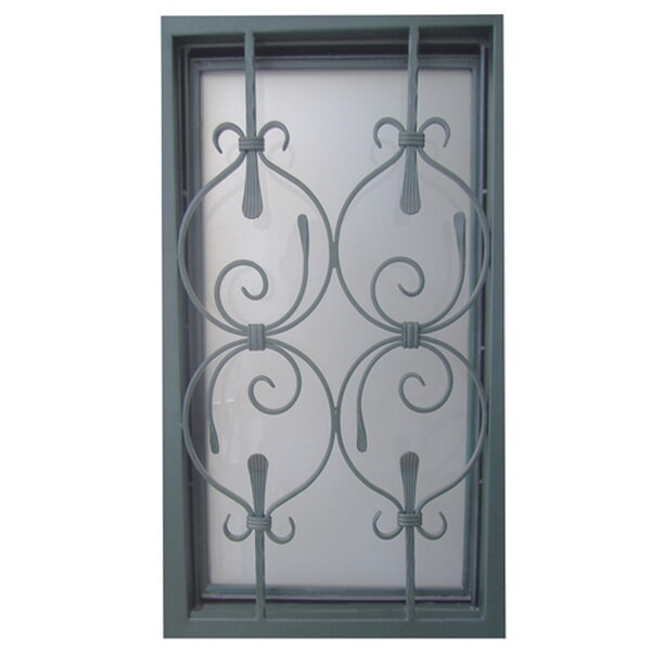 Shir double window, outer grille - דלתות ירושלים בע"מ